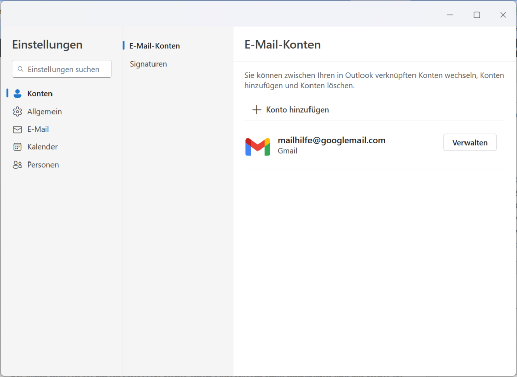 Werbung im neuen Outlook › New Outlook › Mailhilfe.de